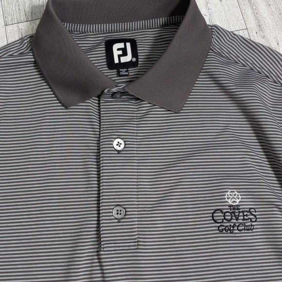 FootJoy | Shirts | Footjoy Fj Shirt Mens Medium Polo Golf Short Sleeve ...